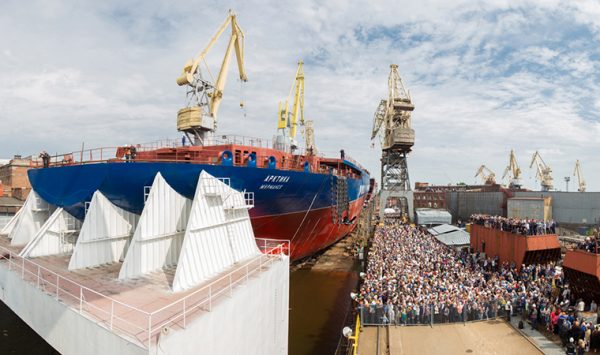 Next Generation Icebreaker Floated Out