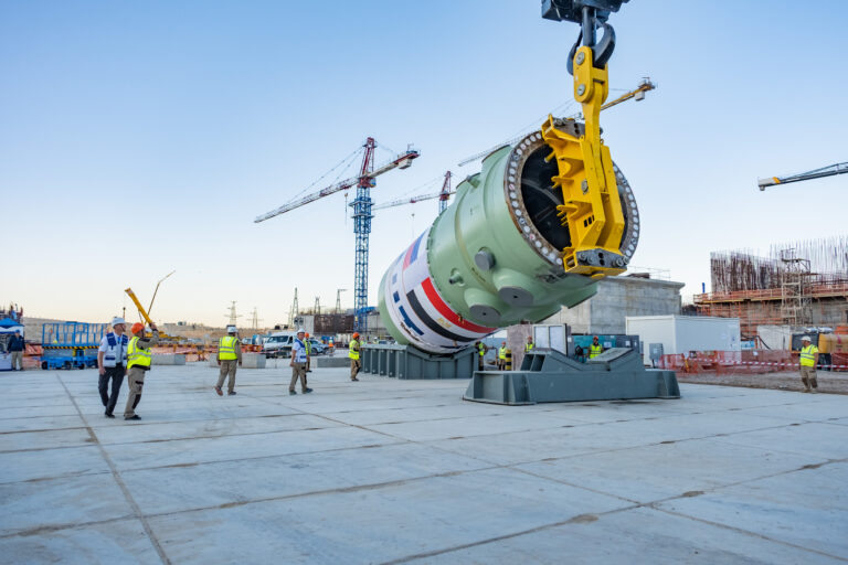 Reactor Installed at El Dabaa